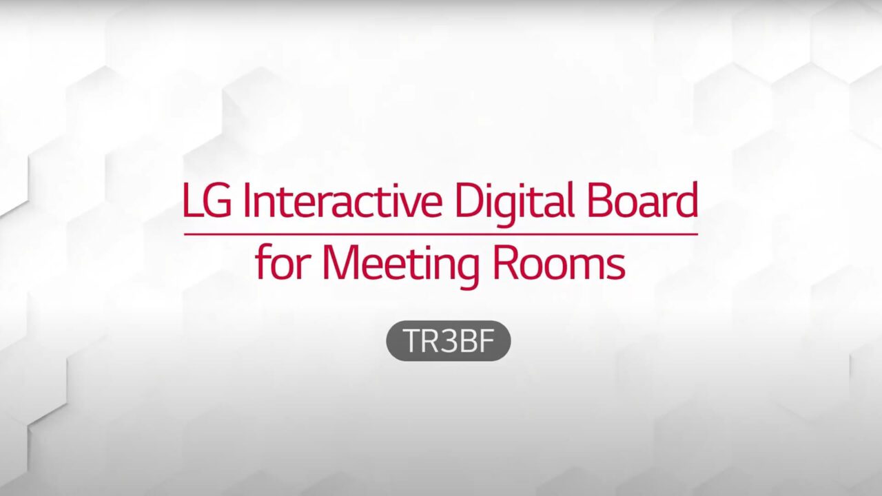 LG Interactive Display - 65TR3BF-B